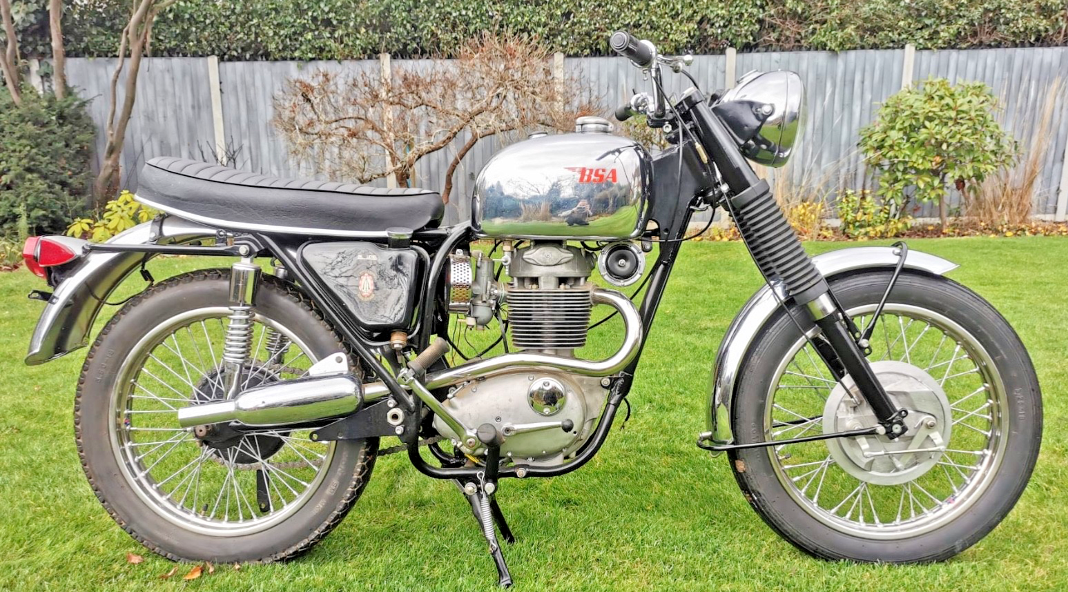 1967 Bsa B44 Victor Shooting Star Unfinished Project - Bike Years - 1960s