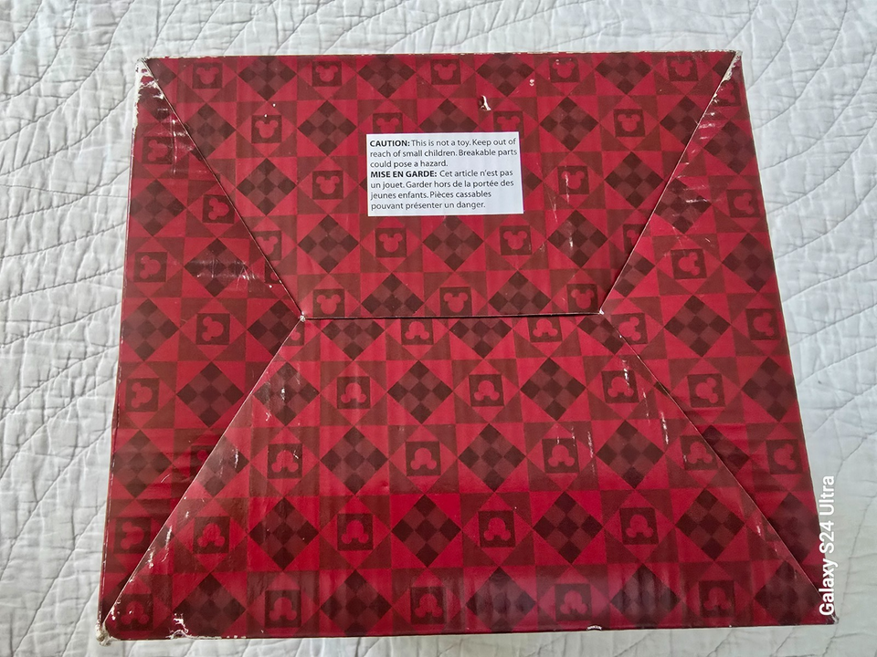 Disney Traditions Jim Shore Showcase Cheer Mickey Mouse XMAS Stocking ...