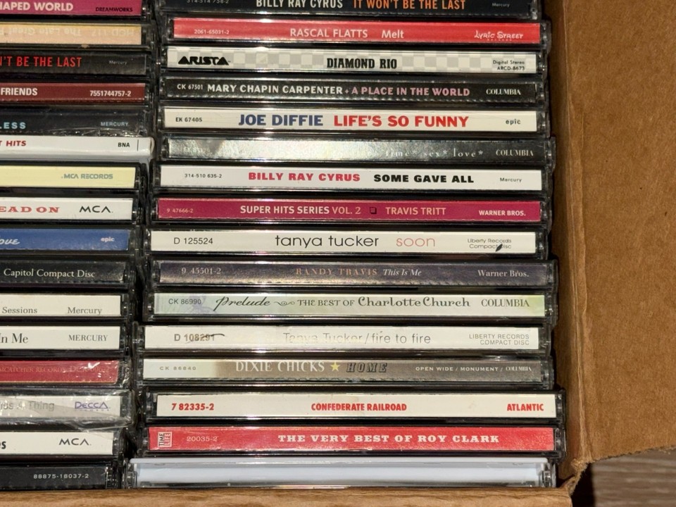 *LOT OF 75 CDS* Country Music CD Collection ALL GREAT TITLES Strait ...