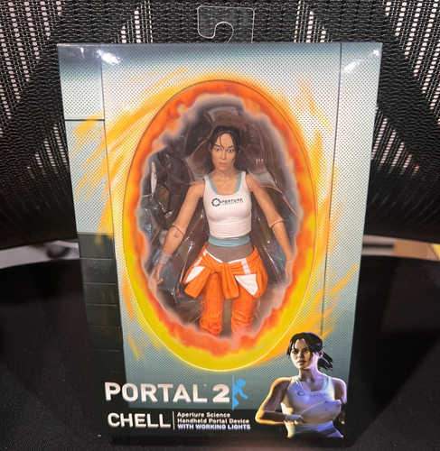 NECA Portal 2 Chell Action Figure Valve Half-Life | eBay