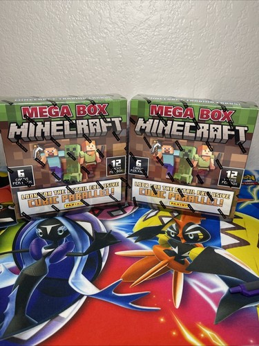 2024 Panini Minecraft Trading Card Mega Box 2X | eBay