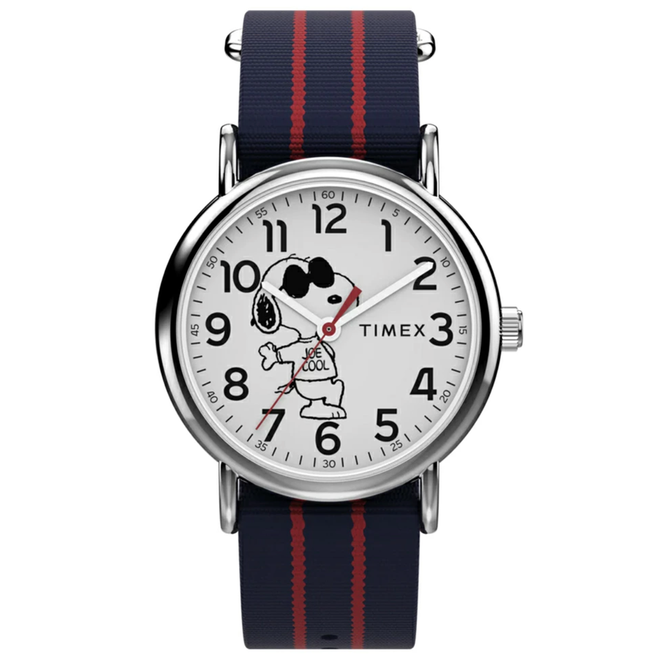 TIMEX Snoopy Peanuts Quartz Watch, Snoopy Collaboration, 38mm ...