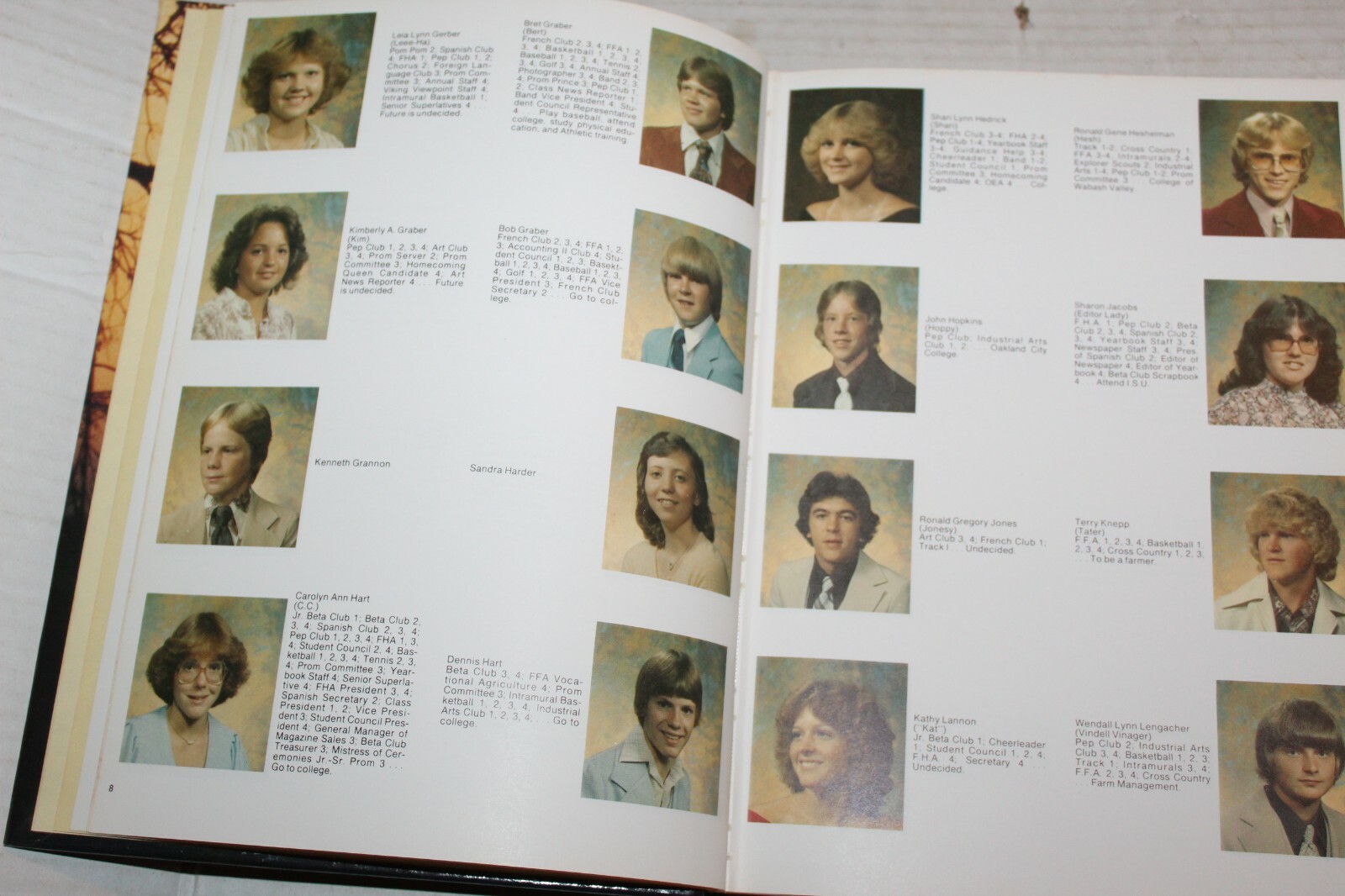 Barr Reeve High School Montgomery Indiana Yearbook 1980 | eBay