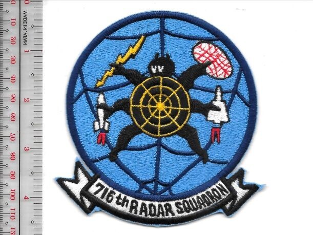 US Air Force USAF 716th Radar Squadron Kalispell AF Station NO TARIFF ...