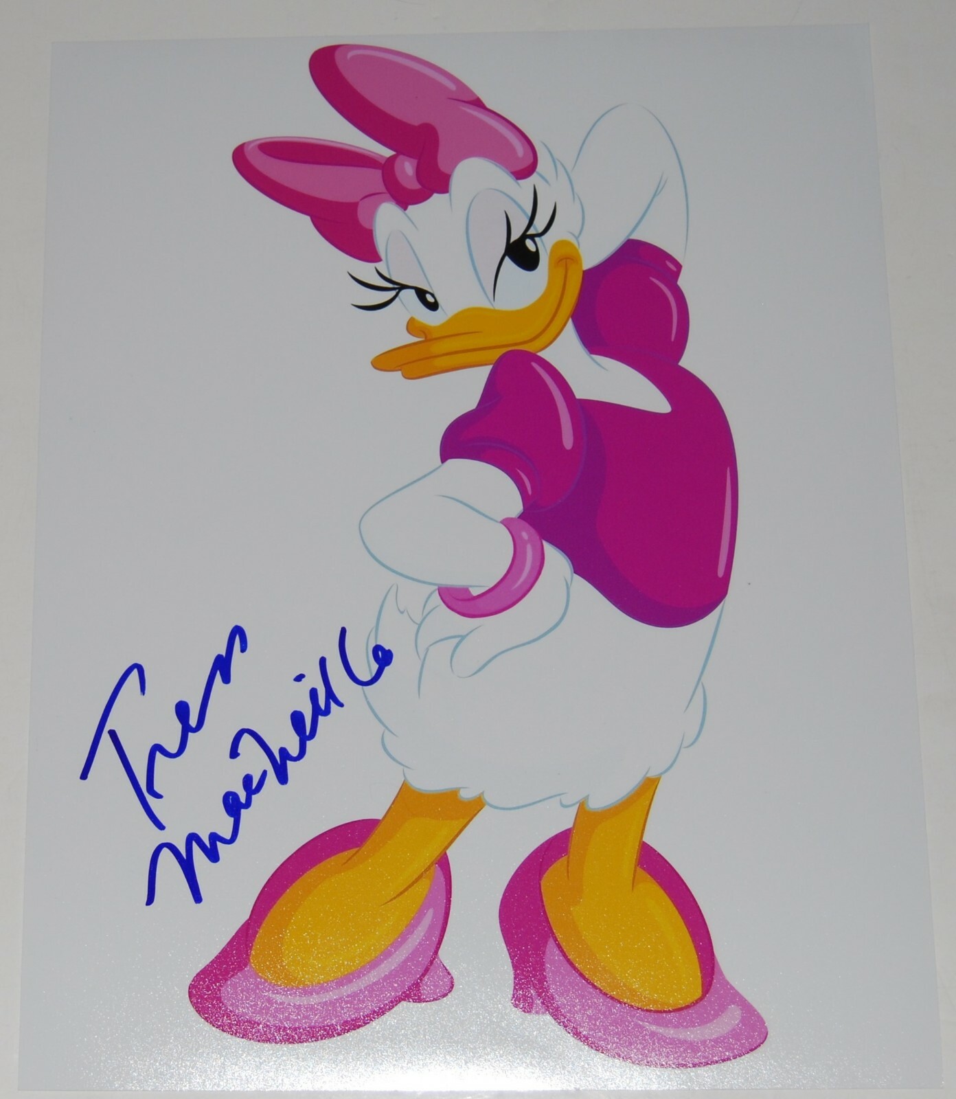 TRESS MACNEILLE signed (DAISY DUCK) *VOICE* Mickey Mouse 11x14 photo W ...