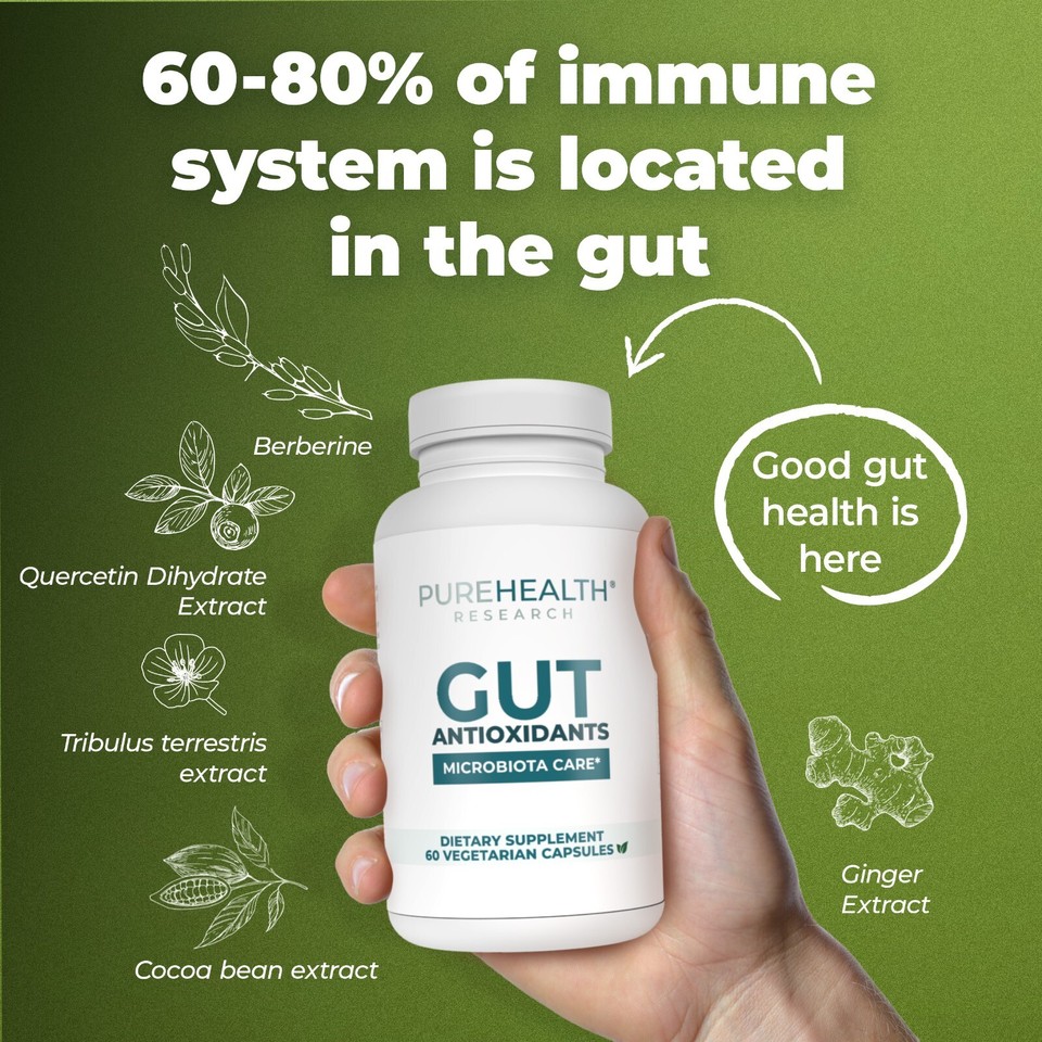Gut Antioxidant Formula, Supplements for Gut Health by PureHealth ...