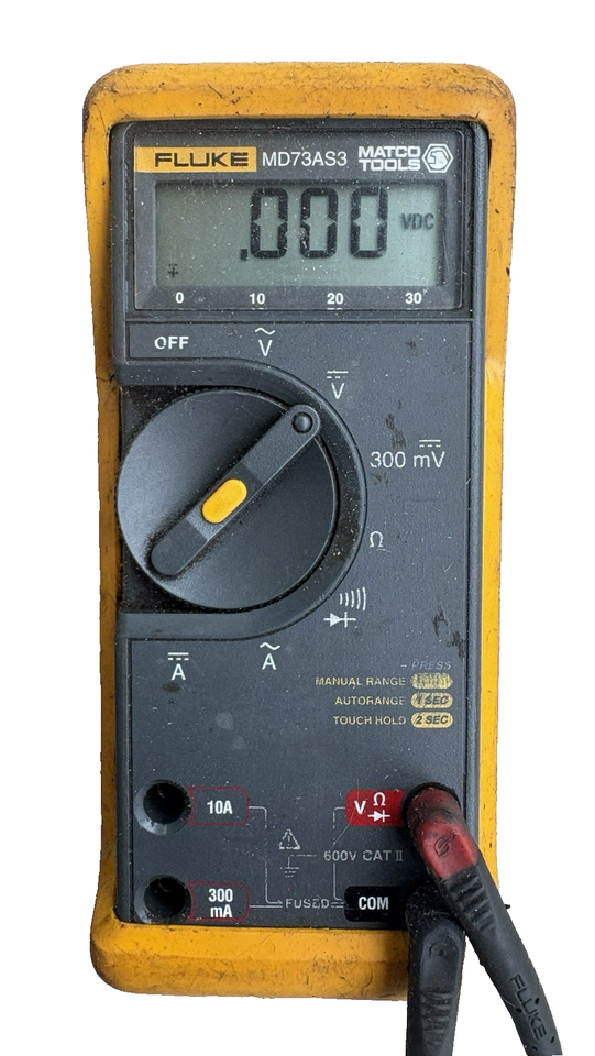 Matco Tools Fluke Automotive Digital Multimeter w/ Cables MD73AS3 | eBay