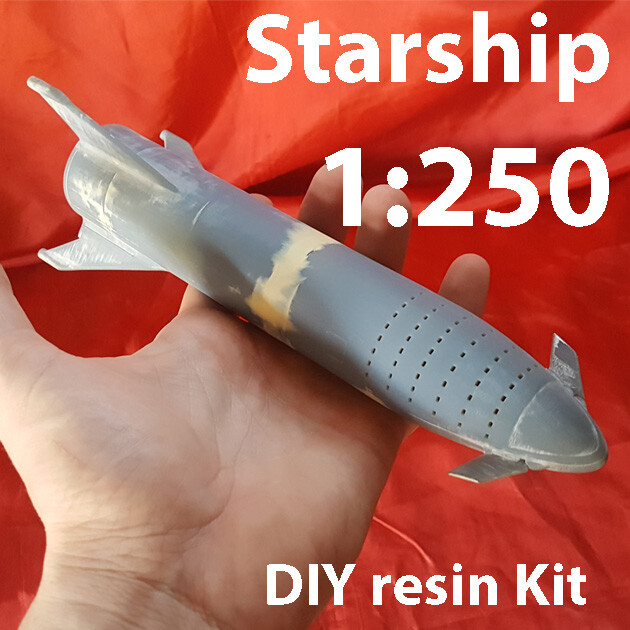 Starship - DIY Resin Kit in 1/250 | eBay