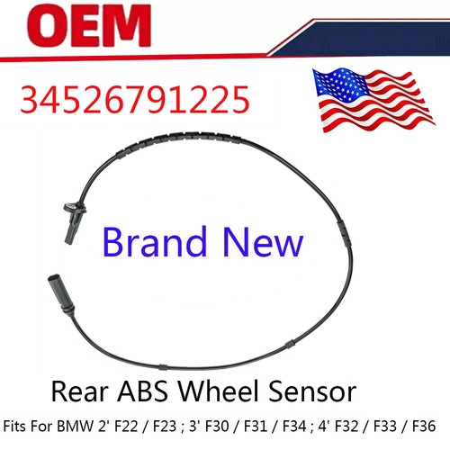 BRAND NEW ! Rear ABS/ DSC Wheel Sensor Fit For BMW F22, F30 F32 OEM ...