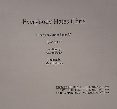 EVERYBODY HATES CHRIS (2005) S1E17 "Everybody Hates Funerals ...