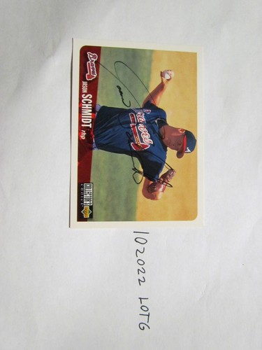 1996 Upper Deck Jason Schmidt signed baseball card | eBay