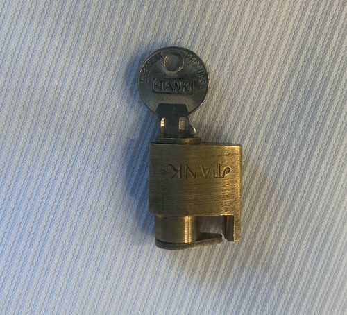 VTG Rotary Phone Dial Lock With Key | eBay