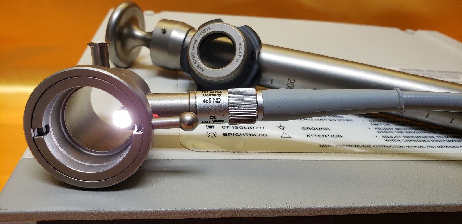 Storz 24920 Head Unit B&K Recto-Sigmoidoscope 20131520 xenon NOVA175 ...