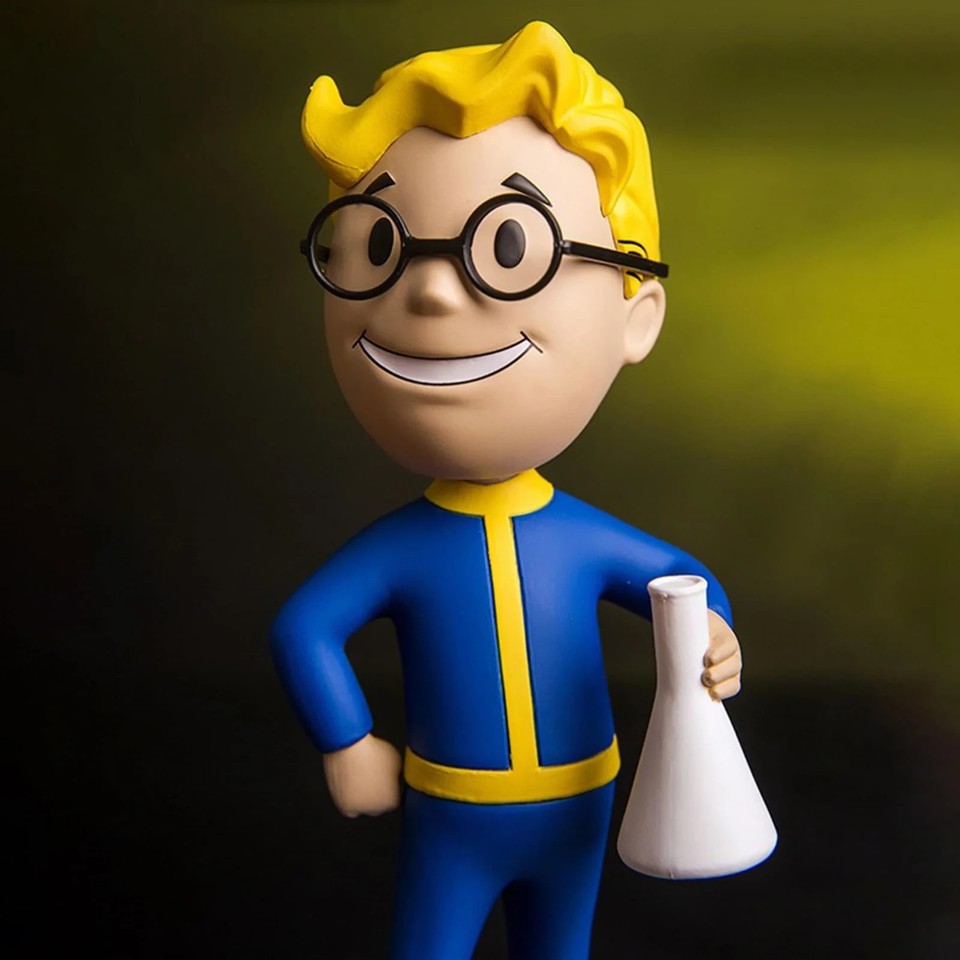 Fallout 4 Vault Boy 111 Science 5 Inch PVC Bobblehead | eBay