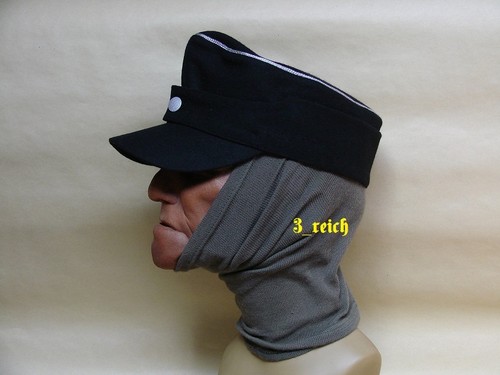 WWII German Panzer Officer's M44 Field Cap Repro | eBay