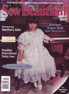 Sew Beautiful Magazine Out-of-Print Back Issues--years ranging from ...