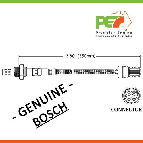 New * BOSCH * Oxygen Sensor O2 For Land Rover Range Rover Series 3 4.4L ...
