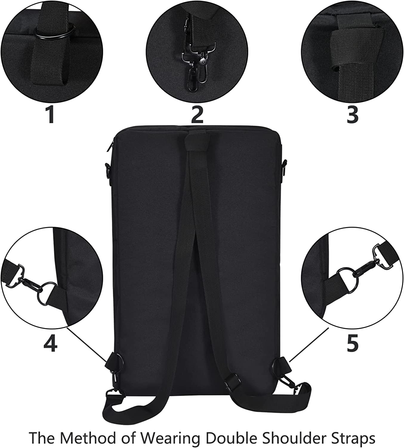 Padded DJ Controller Case for Pioneer DDJ-FLX4, DDJ SB3 400, Protector ...