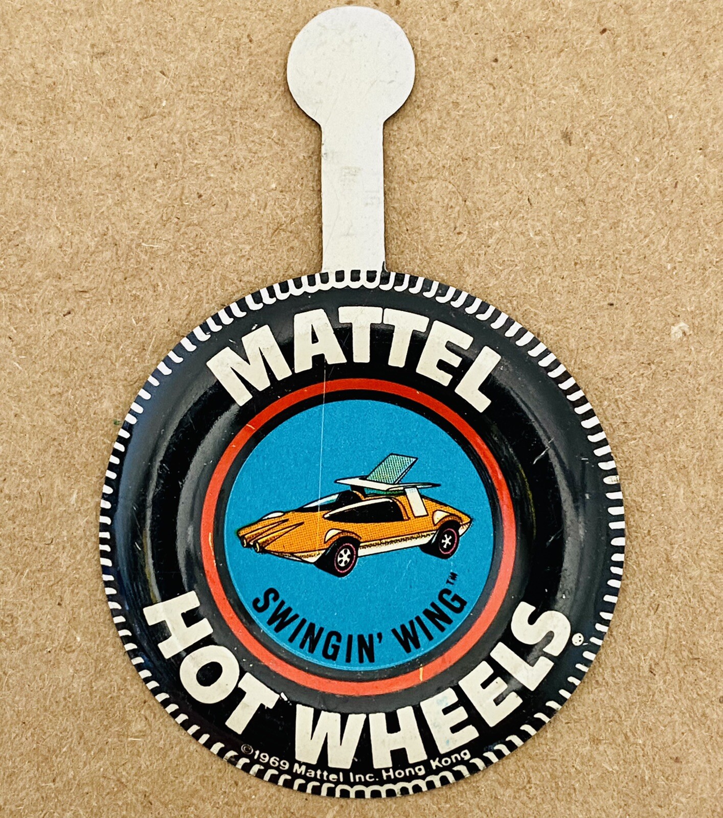 Swingin Wing Button Hot Wheels Redline 1969 | eBay