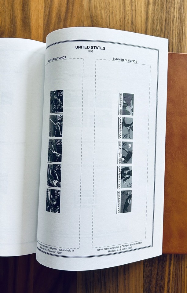 H.E. Harris United States Stamp Plate Block Album Volume B 1964-1992 ...