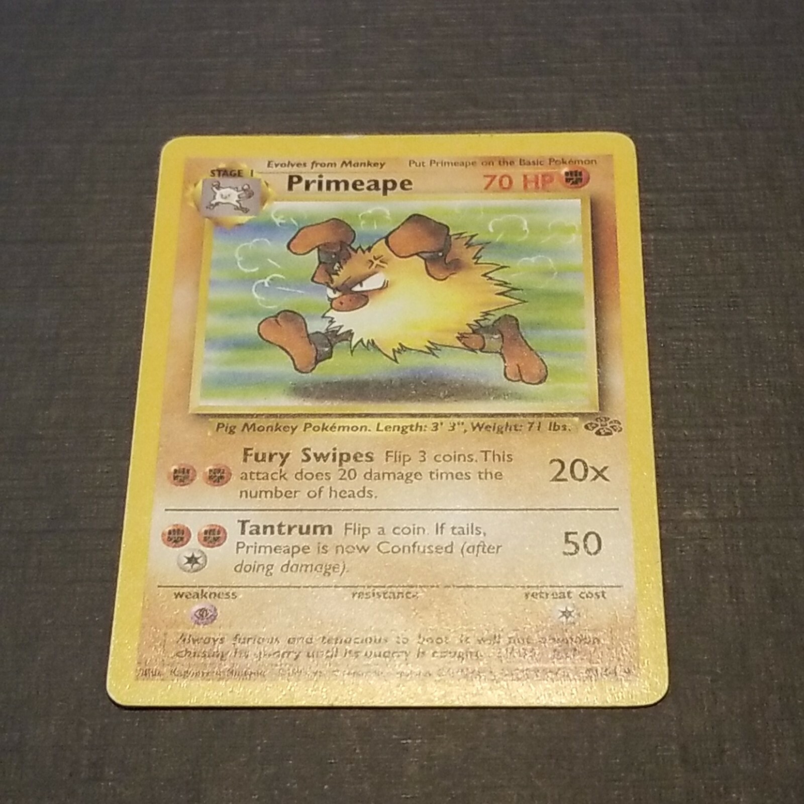 PRIMEAPE - Jungle Set - 43/64 - Uncommon - Pokemon Card NM | eBay