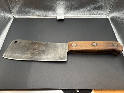 Vintage 1928-1940 Made Antique CASE'S TESTED XX Meat Cleaver, Chopper ...