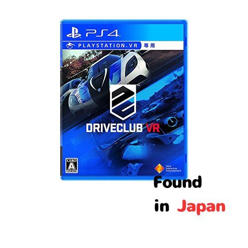 New DRIVECLUB VR - PS4 | eBay