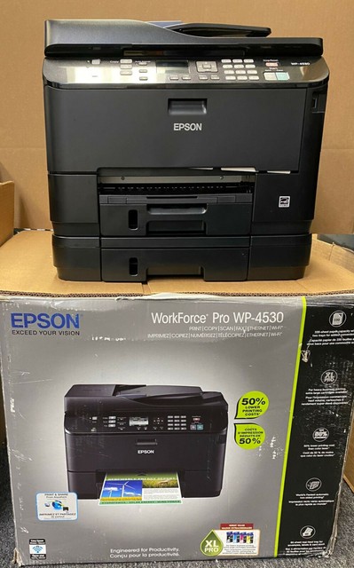 Epson WorkForce Pro WP-4530 All-In-One Inkjet Printer for sale online ...