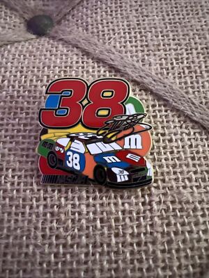 Nascar ELLIOTT SADLER # 38 Hat Lapel Jacket PIN M&Ms Sponsor 2003-2006 ...
