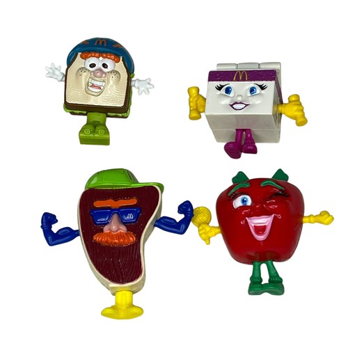 McDonald’s 1993 Food Fundamentals Happy Meal complete set toys ...