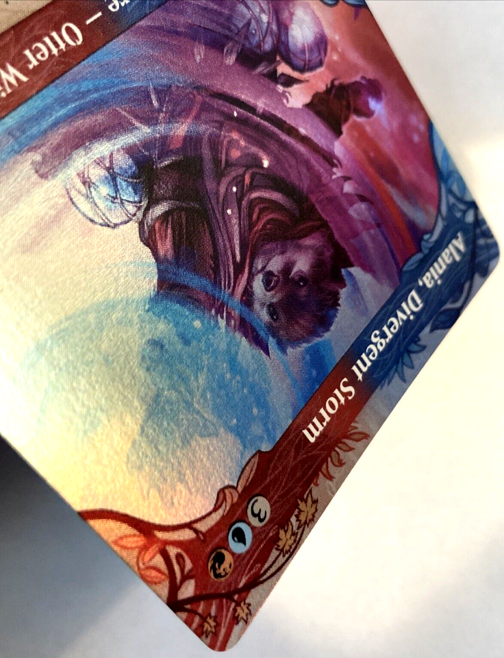 MTG Alania, Divergent Storm SHOWCASE FOIL Bloomburrow 0327 NM | eBay