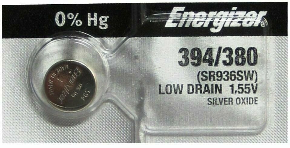 Energizer Battery Button Cell 394 1.55V 1 Pc 39800110930 | eBay