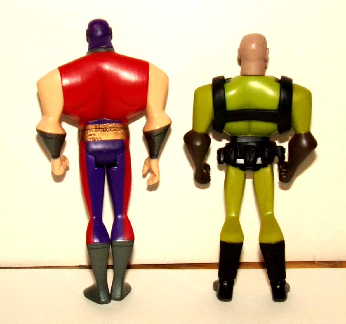 JLU ATOM SMASHER & LEX LUTHOR 4.5" Figure Pair Justice League Unlimited ...