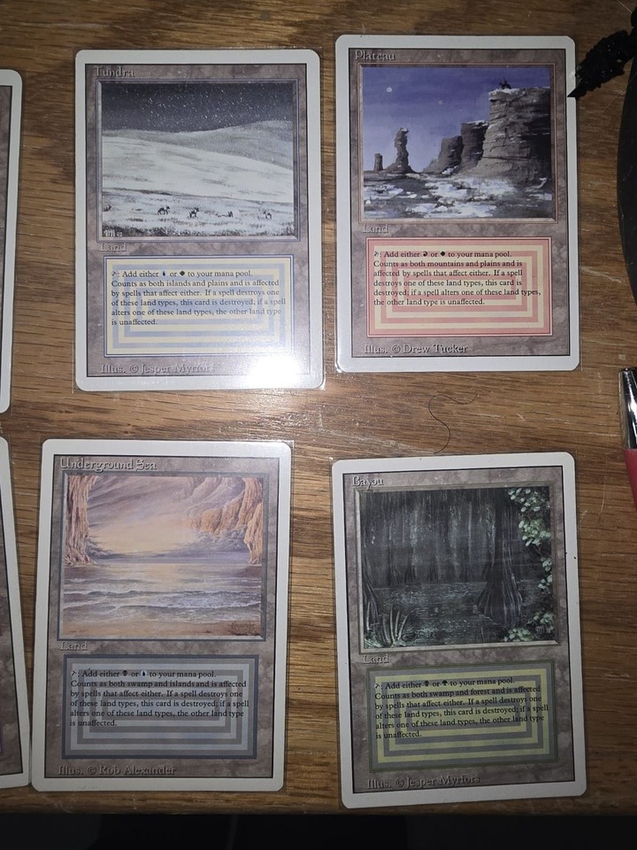 Magic the Gathering MTG 10x Dual Land Lot Revised Edition | eBay