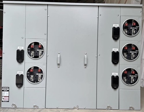 Siemens 5-Gang 600A 225A UNI-PAK WP6512 RING Meter Stack FREE SHIP | eBay