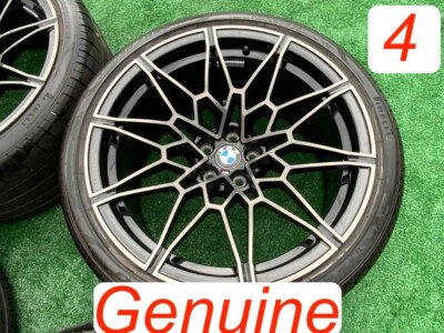 BMW M3 19 20 M4 STOCK OEM GENUINE SET 4 G80 G81 G82 M826 M RIMS WHEELS ...