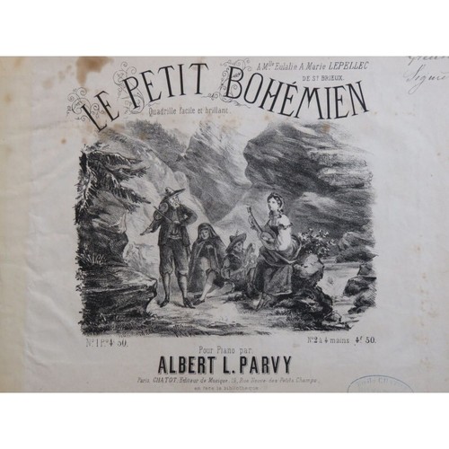 Parvy Albert L. The Small Bohemian Piano ca1860 | eBay