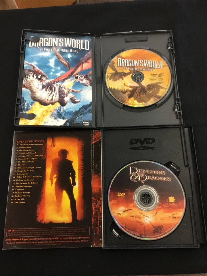 Dragons World: A Fantasy Made Real / Dungeons & Dragons (2001) - DVD ...