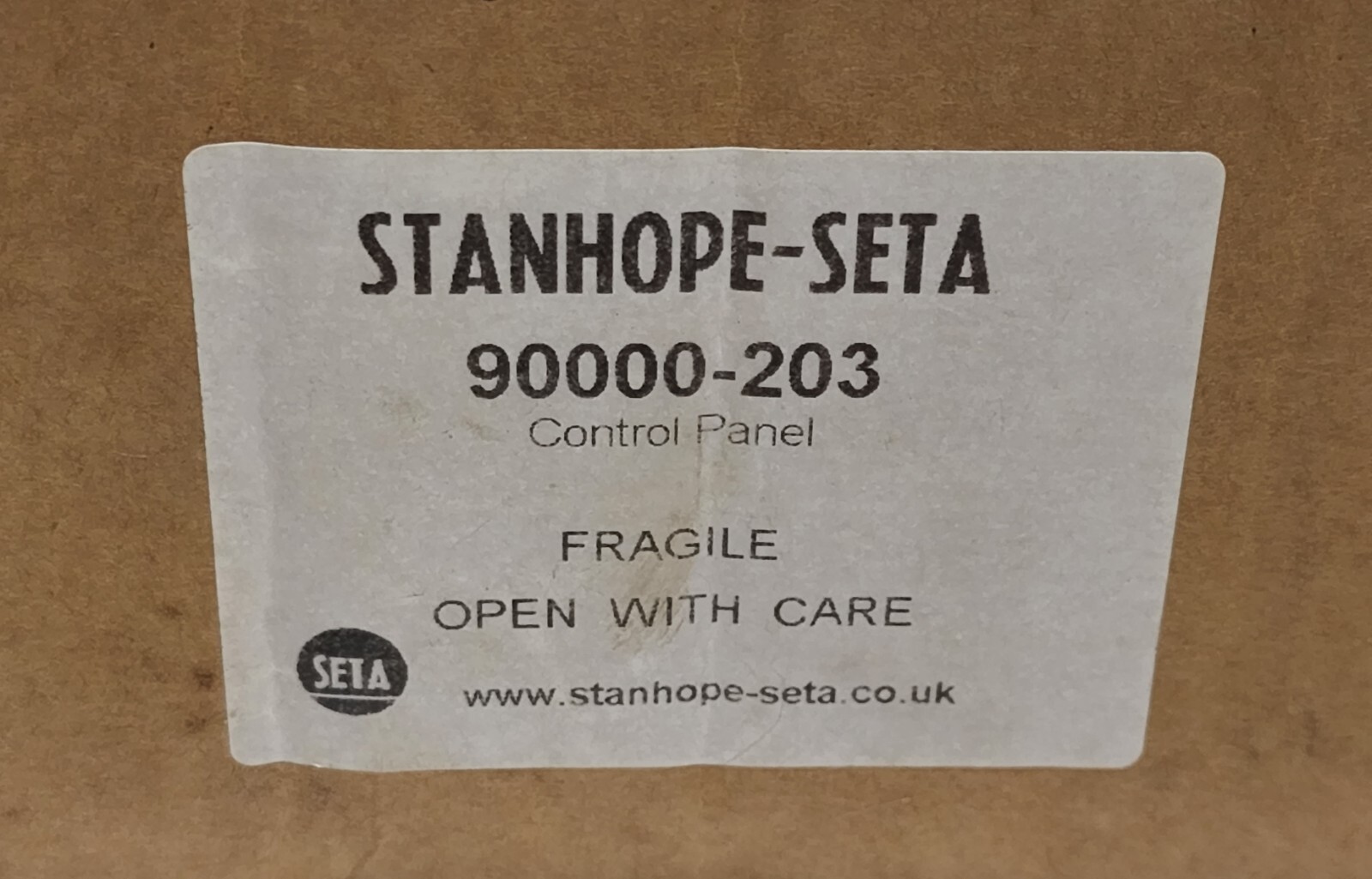 STANHOPE SETA 90000-203 CONTROL PANEL FOR OIL TEST CENTRIFUGE EQUIPMENT ...