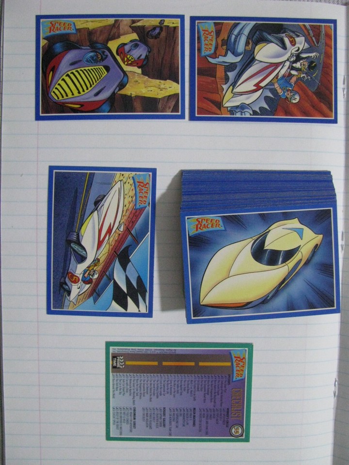 Speed Racer Prime Time Complete 55 Card Trading Card Set Primetime ...