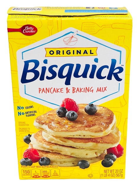 Bisquick Pancake and Baking Mix Original 20 Oz (pack of 12) for sale ...