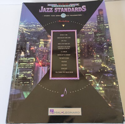 Ultimate JAZZ Standards - By Hal Leonard Corp. - Piano, Vocal, Guitar - EUC | eBay