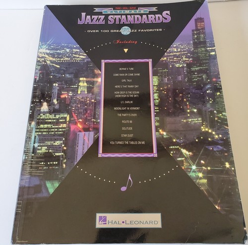 Ultimate JAZZ Standards - By Hal Leonard Corp. - Piano, Vocal, Guitar - EUC | eBay