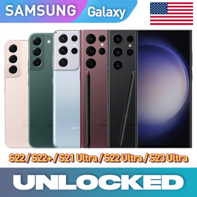 NEW Samsung Galaxy S23 Ultra/S22 Ultra/S22+ Plus/S22 Unlocked SEALED ...