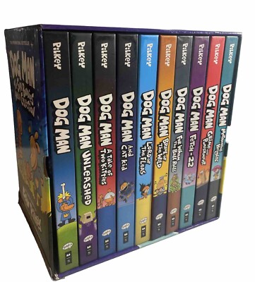 Dog Man: The Supa Buddies Mega Collection Box Set (Dog Man 2-10 ...