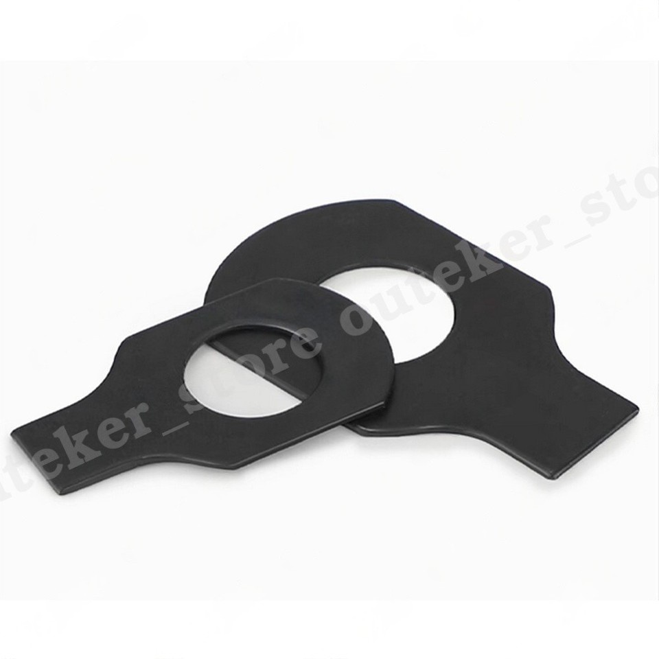 Black Steel M5 M6 M8 M10 M12 M16 M18 M20 M22 M24-M48 Tab Washers With ...
