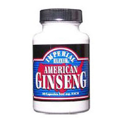 Ginseng Américain 50 Caps Par Imperial Elixir / Ginseng Company | eBay