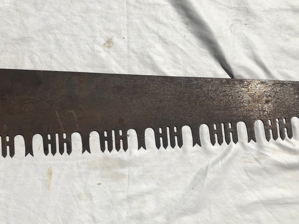 Vintage Crosscut 48” Saw Blade Logging Timber Firewood | eBay