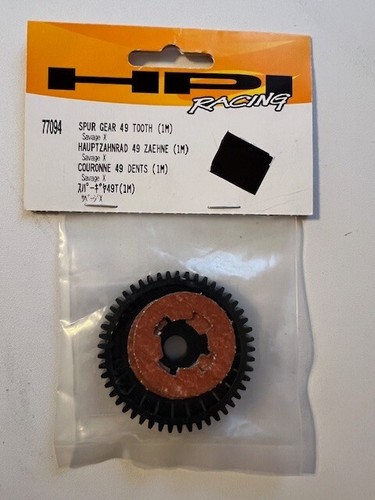 HPI RACING 77094 SPUR GEAR 49 TOOTH 1M SAVAGE X 4944258770949| eBay