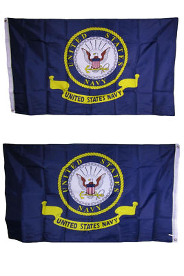 3X5 US Navy Seal Crest Double Sided 2 Sided 200D United States Navy ...